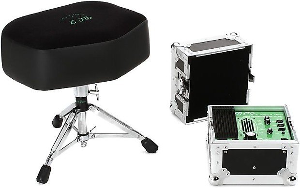 Porter & Davies BC2 Drum Throne - Extra-wide Seat with Base | Reverb