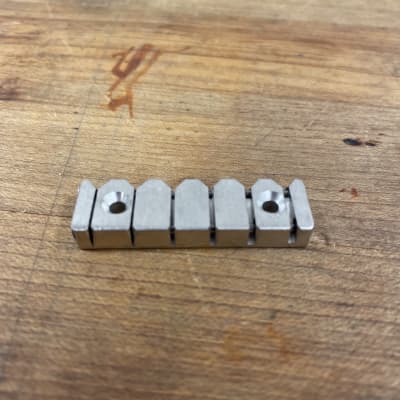 Rare Brushed Nickel Wilkinson USA Made Roller Nut Fits Fender | Reverb