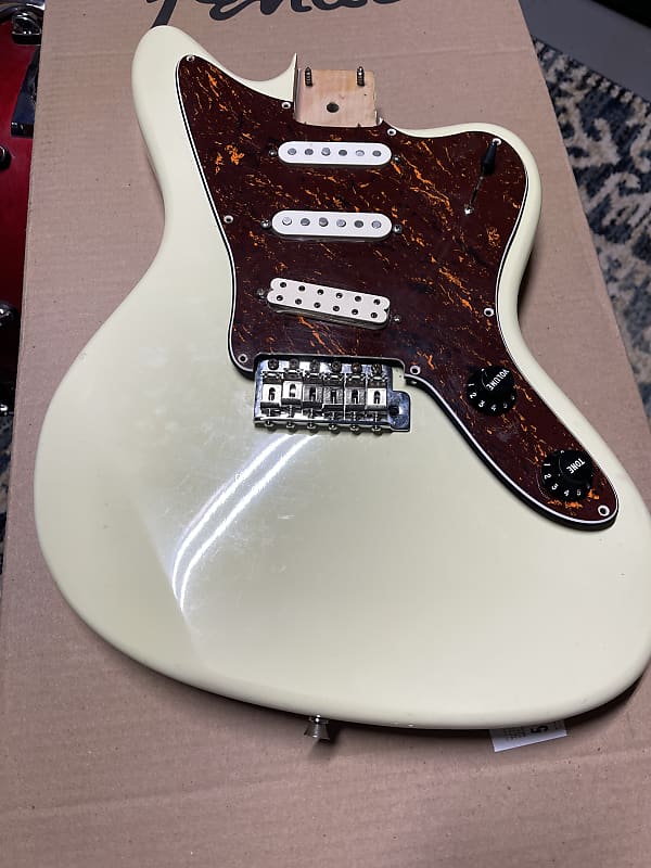 Fender Offset custom Jagmaster loaded body Bootstrap pick ups | Reverb