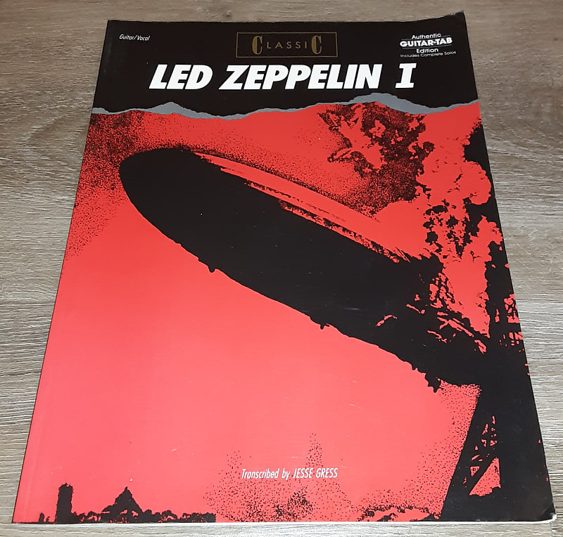 LED ZEPPELIN - I - GUITAR TAB BOOK - TABLATURE MUSIC SONGBOOK | Reverb