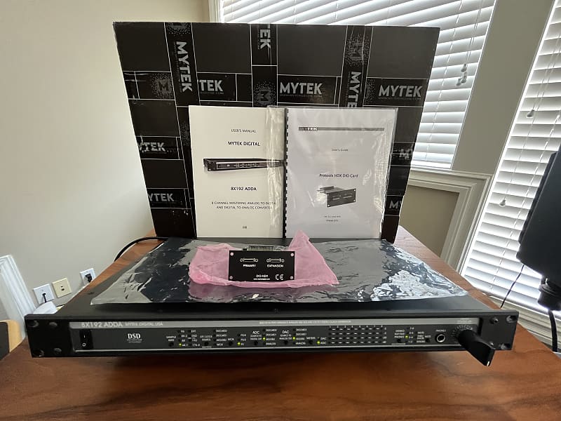 Mytek Digital 8X192 AD/DA W/Pro Tools HD DIO Multichannel | Reverb UK