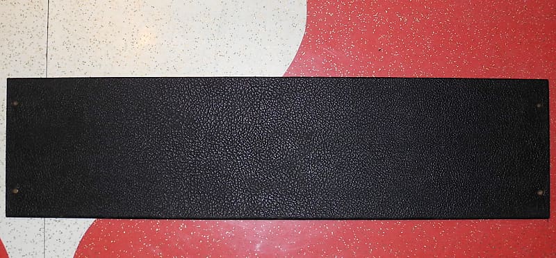 Vintage 1965 Fender Super Reverb Blackface Lower Back Panel | Reverb