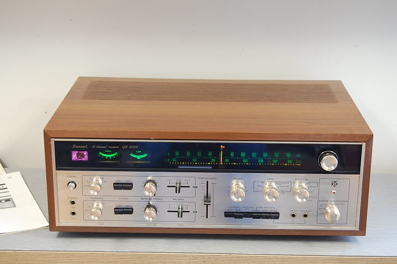 Sansui QR-6500 4 Channel Stereo Receiver * 1971 * Box * | Reverb