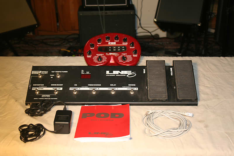 Line 6 POD 2.0 With Longboard Controller | Reverb
