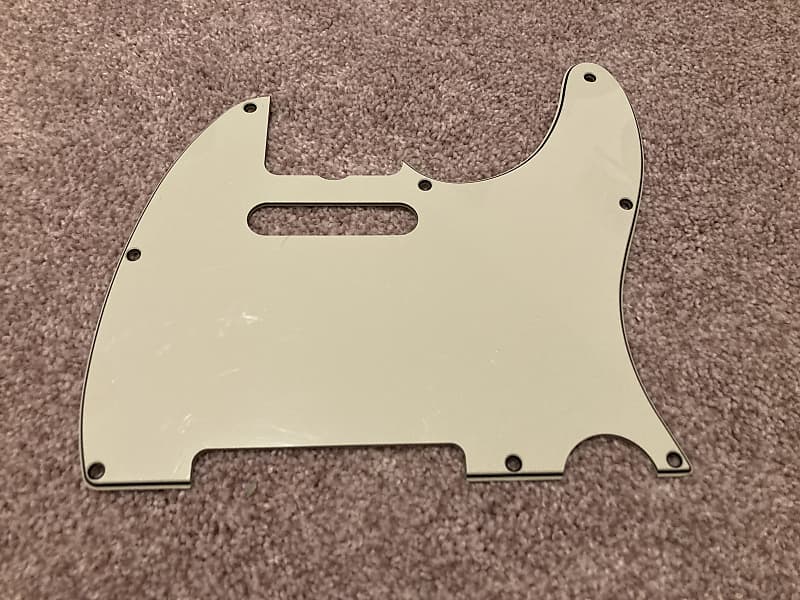 Fender Telecaster Pickguard Mint Green | Reverb