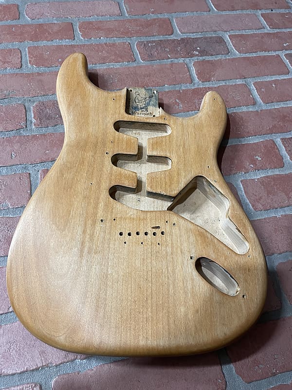 Warmoth Strat Body String Thru Alder 4lbs 2.3oz | Reverb