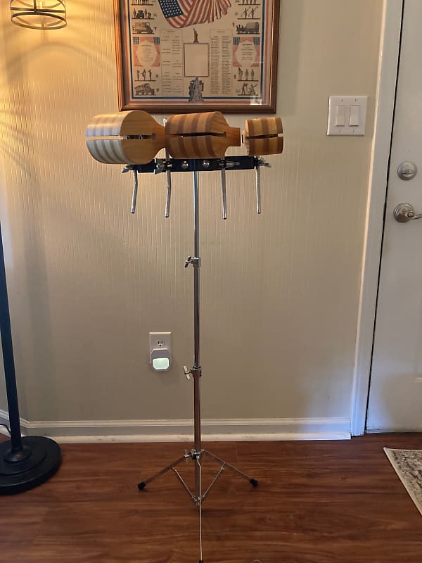 Handmade Custom Temple Blocks 2001 | Reverb