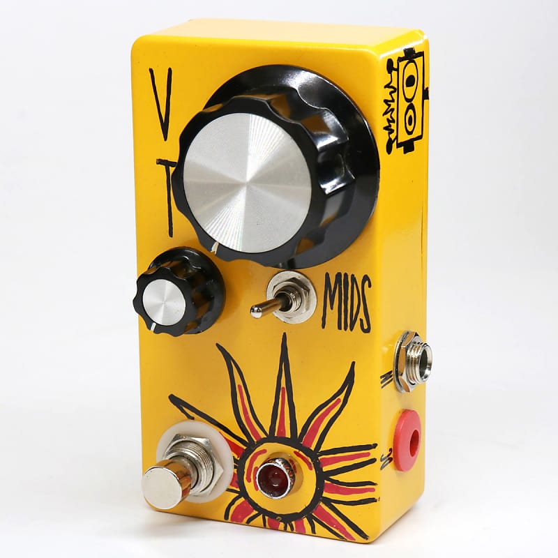 HUNGRY ROBOT PEDALS The Midnight Sun Guitar Booster [SN | Reverb UK