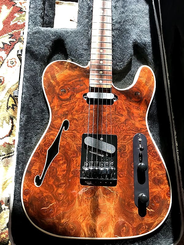 MJ Guitar / Mark Johnson Custom Telecaster 1992 - Walnut & | Reverb