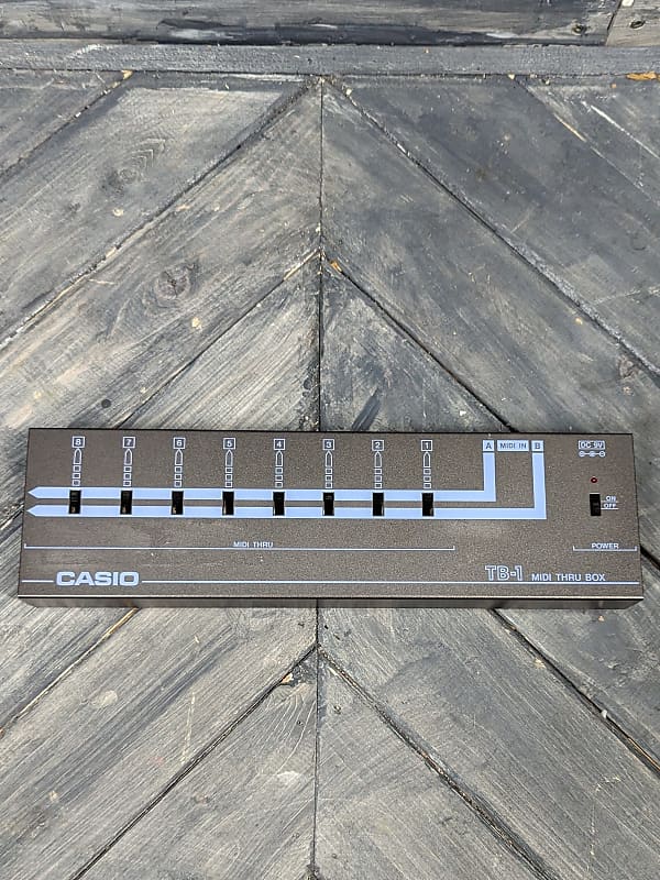 Used Casio TB-1 MIDI Thru Box | Reverb