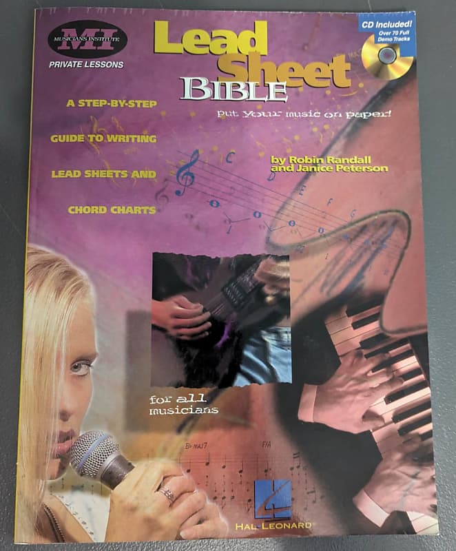 Lead Sheet Bible Step Guide to Writing Lead Sheets & Chord | Reverb