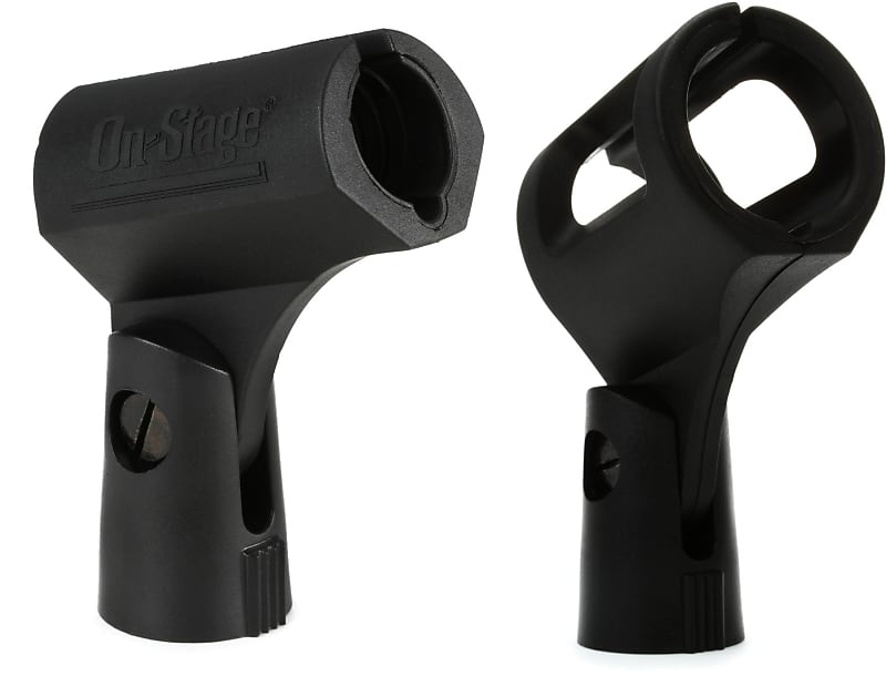 On-Stage MY120 Unbreakable Rubber Condenser Mic Clip Bundle | Reverb