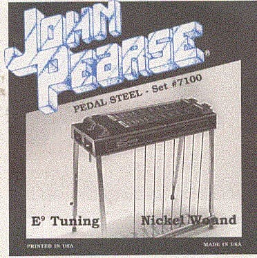 John Pearse JP7100 Pedal Steel Strings - E9 Tuning | Reverb