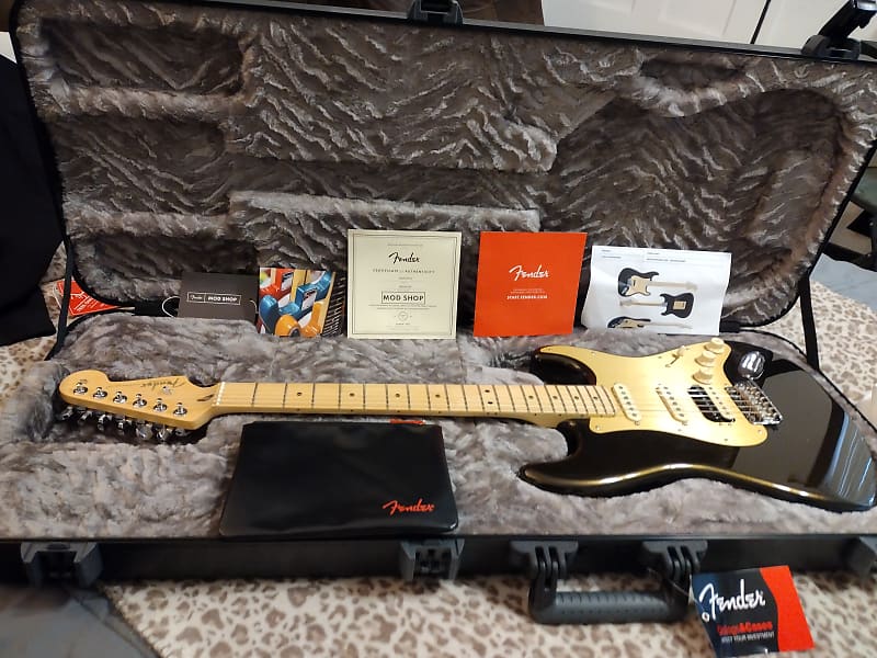 Fender Mod Shop American Stratocaster 2024 (July) - Texas Tea | Reverb