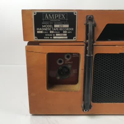 Ampex 612 Tube Stereo Preamplifier & Reel to Reel | Reverb Australia