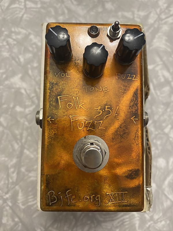 BJFE BJFe.org Fromel-built Folk Fuzz 3.5% | Reverb