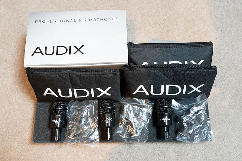 Audix D2 Trio Hypercardioid Dynamic Drum Mics | Reverb