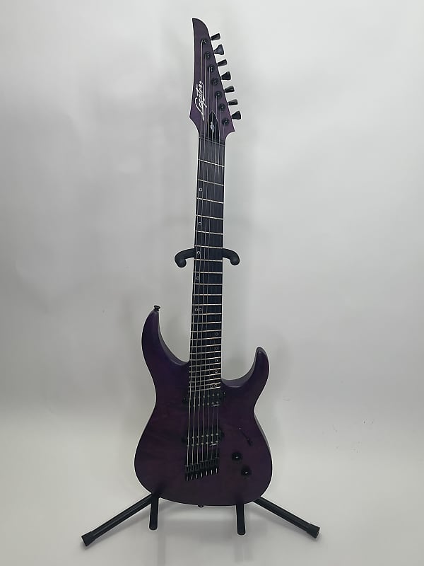Legator Ninja R300 Pro Purple Satin 7-String | Reverb