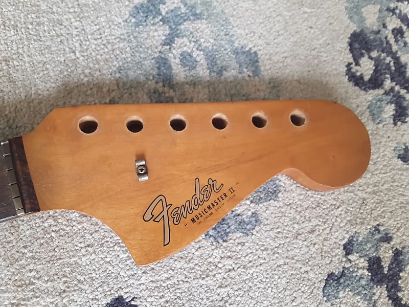 1966 Fender Musicmaster guitar neck rosewood | Reverb Australia