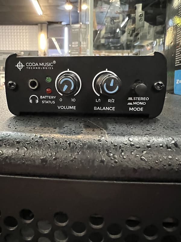 Coda WIRED IN EAR MONITOR SYSTEM / HEADPHONE AMPLIFIER | Reverb