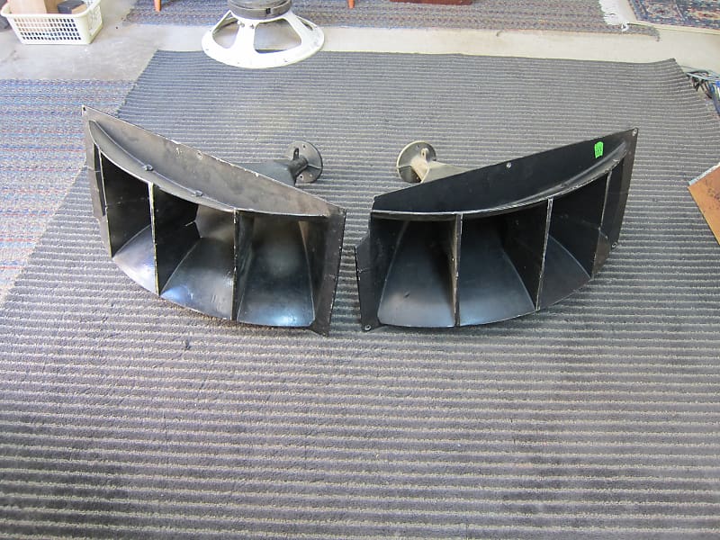 Pr Vintage Altec 511B Horns, USA Multicell, Some damage-No | Reverb