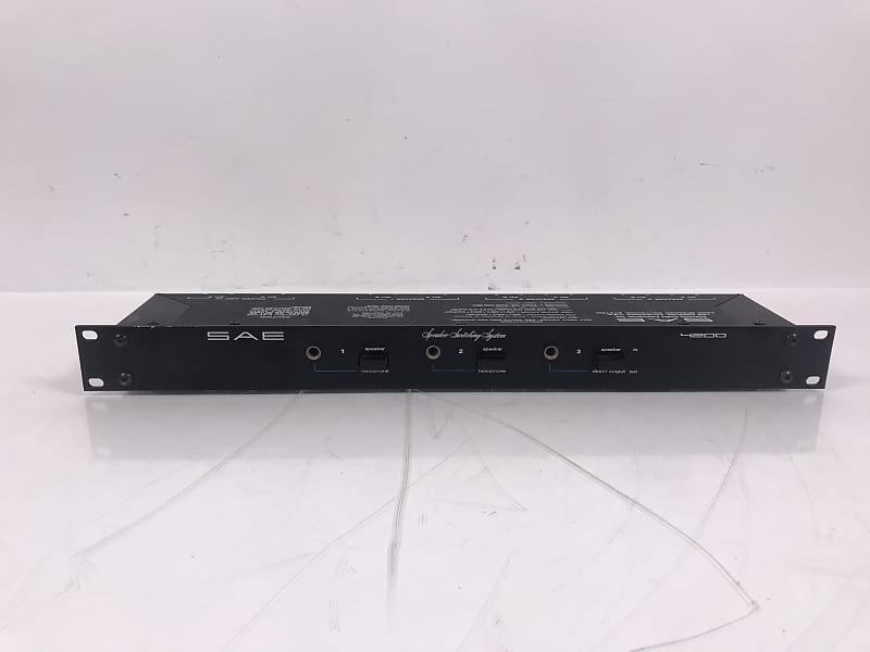 SAE 4200 Stereo Speaker Switch System FR Rack Amp Preamp | Reverb UK