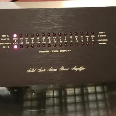 SAE 2200 POWER AMPLIFIER Black | Reverb