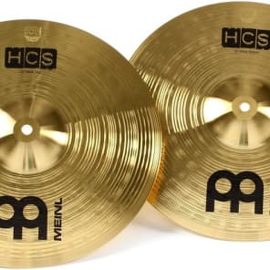 Meinl Cymbals 13-inch HCS Hi-hat Cymbals | Reverb