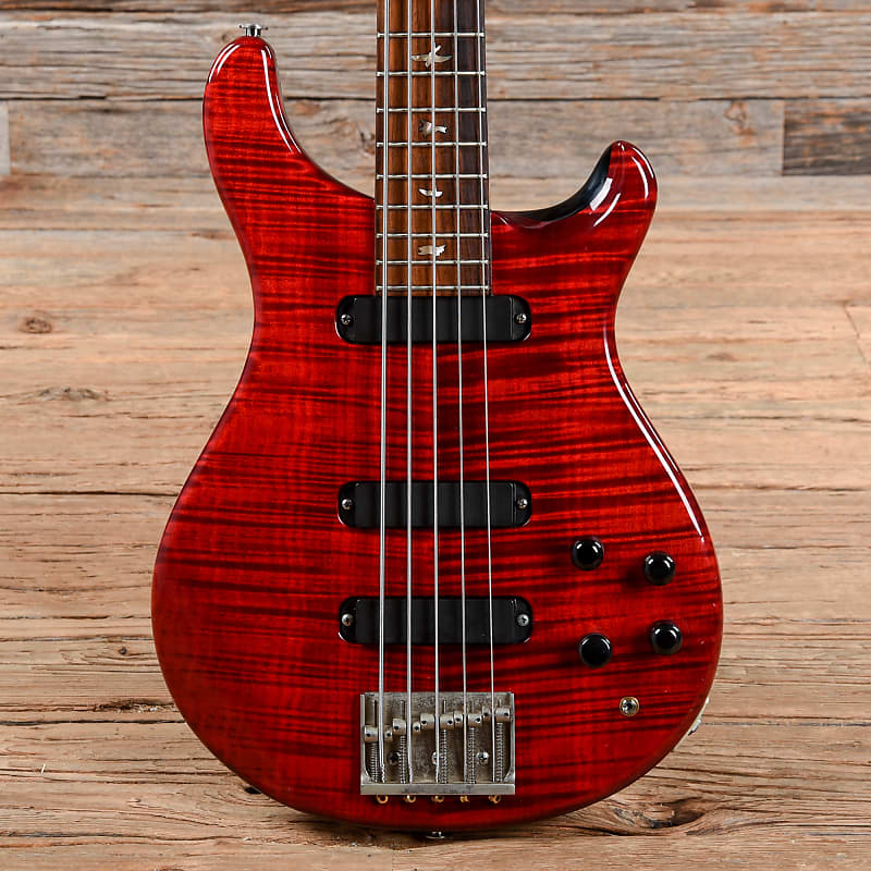 PRS Custom 5 Trans Red 1989 | Reverb