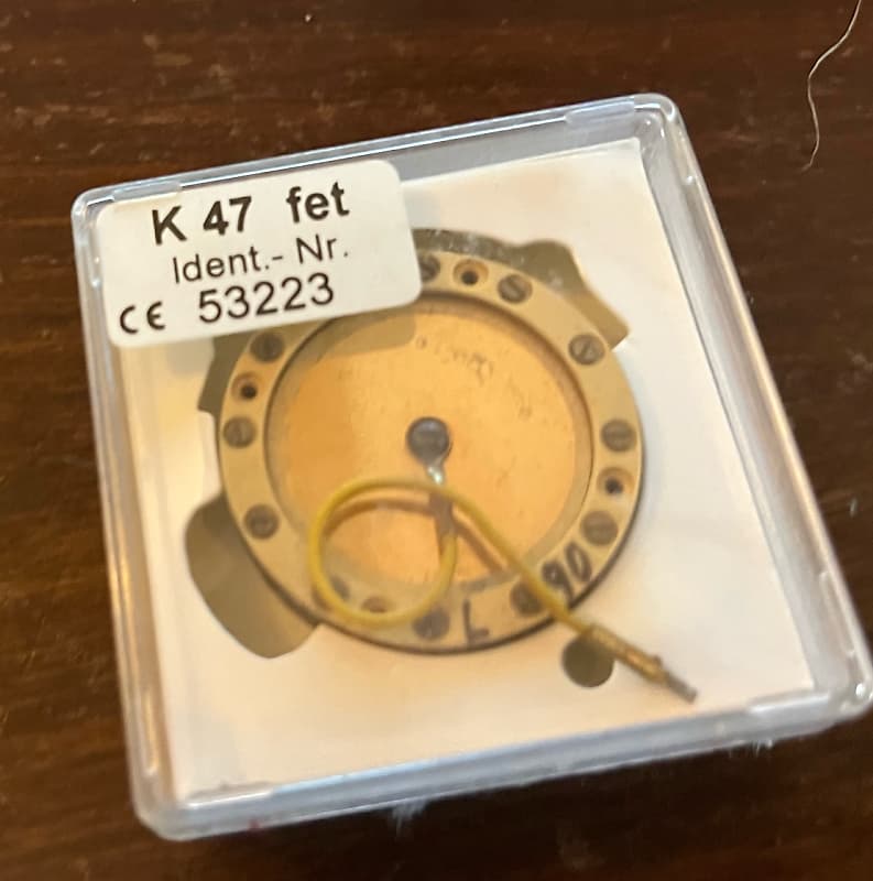 Neumann k47 Capsule 1969 Fet U47 | Reverb