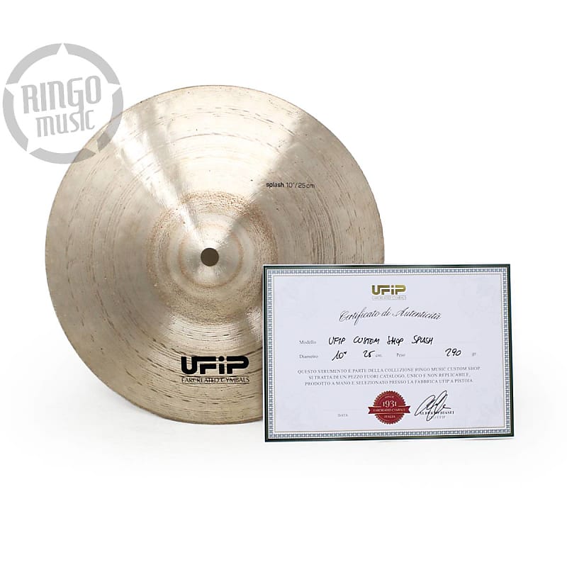 UFIP Custom Shop Splash 10" RingoMusic Collection 290g | Reverb UK