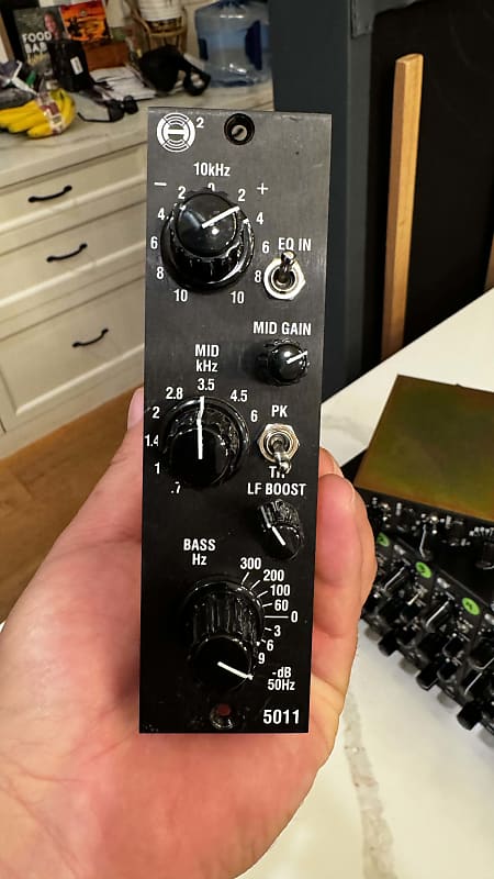 H2 Audio 5011 - 500 Series Helios EQ 2021 - Black | Reverb