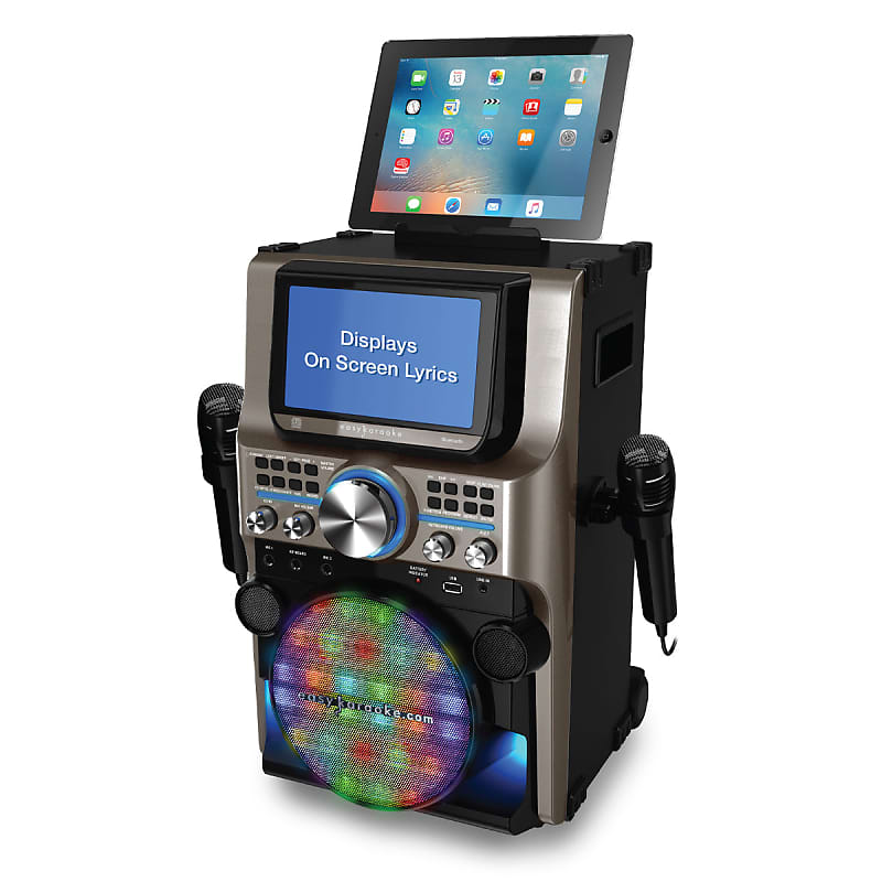 Easy Karaoke Ultimate Bluetooth® Karaoke Machine with LED | Reverb UK