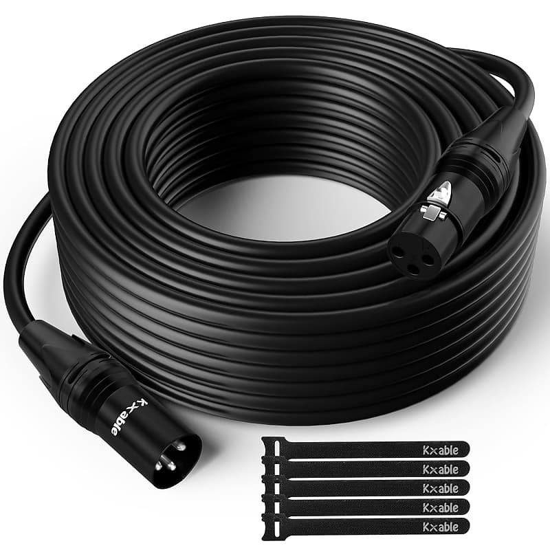 Xlr Microphone Cable 150 Feet, 3 Pin Shielded Balanced Male | Reverb