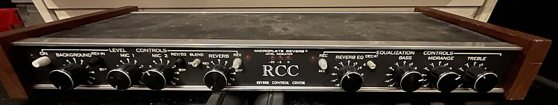 LT Sound Microplate reverb control centre 1985 | Reverb