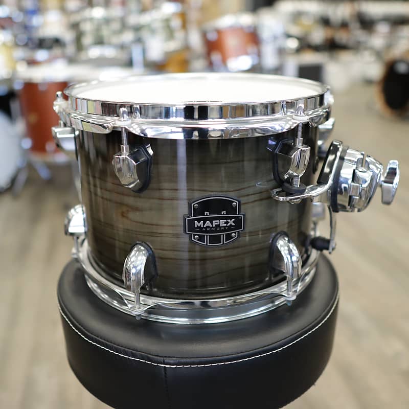 Used Mapex Armory 7x10" Tom (Black Dawn) | Reverb