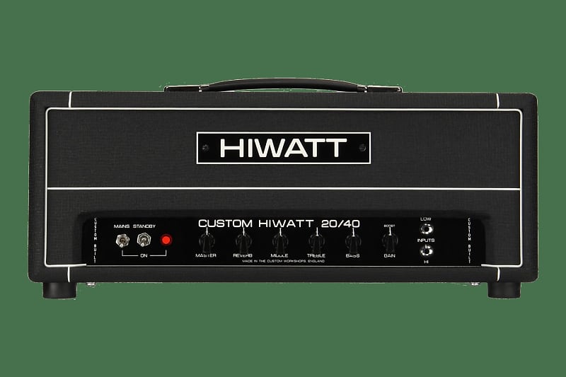Hiwatt SS20/40HD Studio/Stage Head Custom 20/40W Head *Free | Reverb