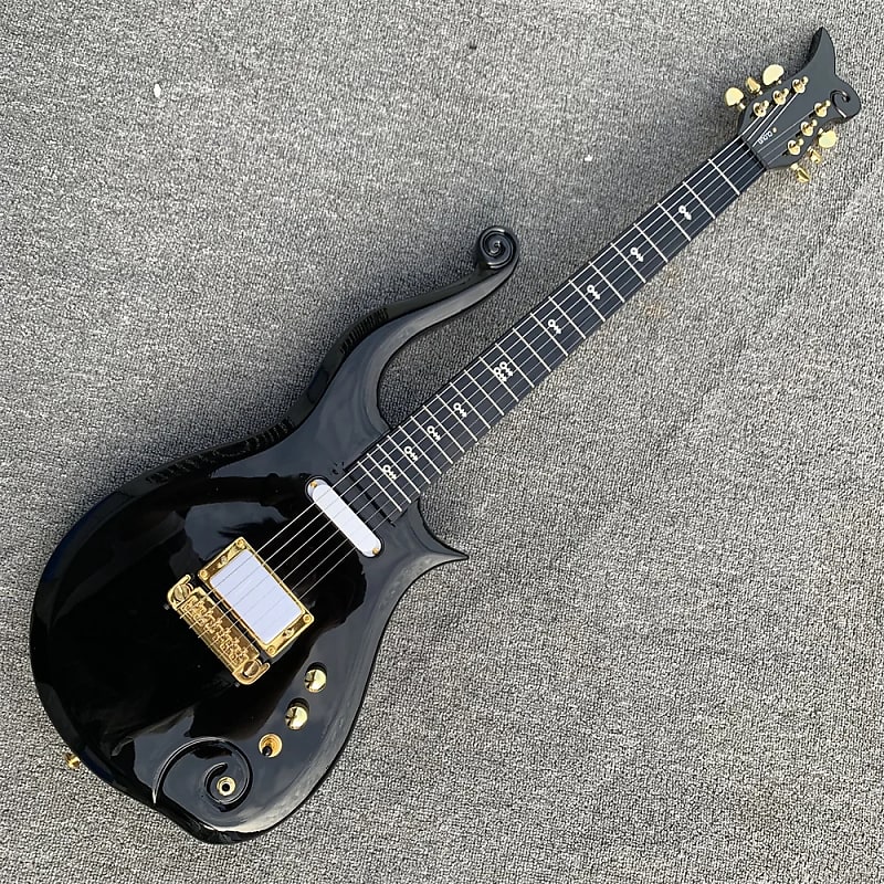 Custom Black Prince Cloud Guitar, Maple Neck, Rosewood | Reverb