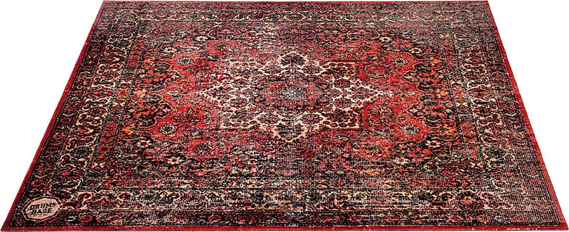 Drum N Base Vintage Persian-style Stage Rug - Original Red | Reverb