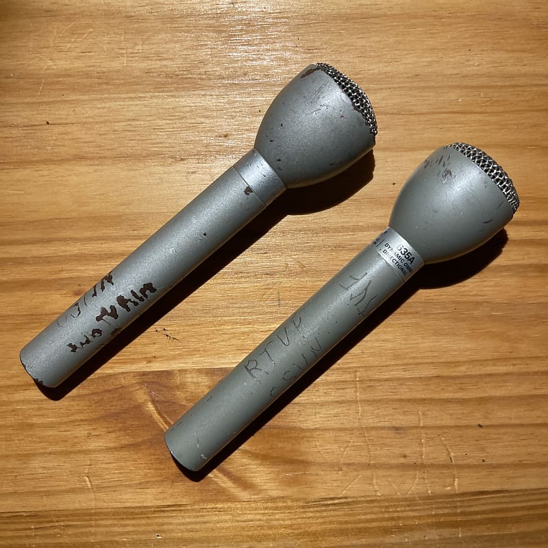 PAIR of Electro-Voice 635A Omnidirectional Dynamic Microphone | Reverb