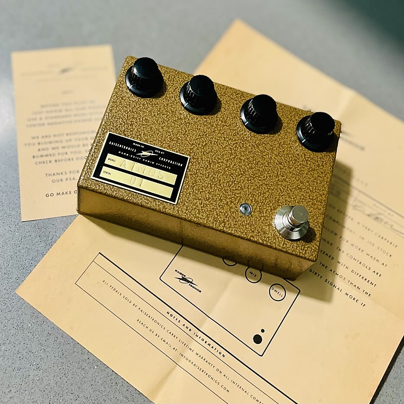 Kaisertronics Atoms Analog Spring Reverb (Expanded Spaceman | Reverb