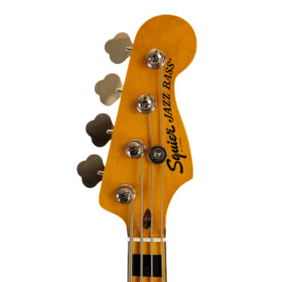 Squier Classic Vibe 70s Jazz bass, maple neck, black electric | Reverb