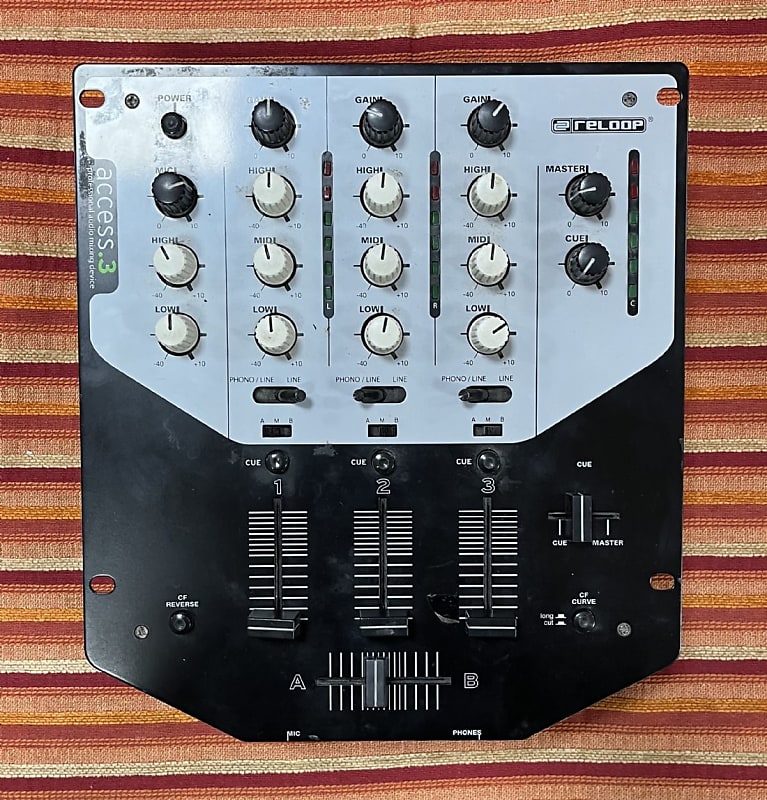 Reloop Access.3 3 channel DJ mixer | Reverb