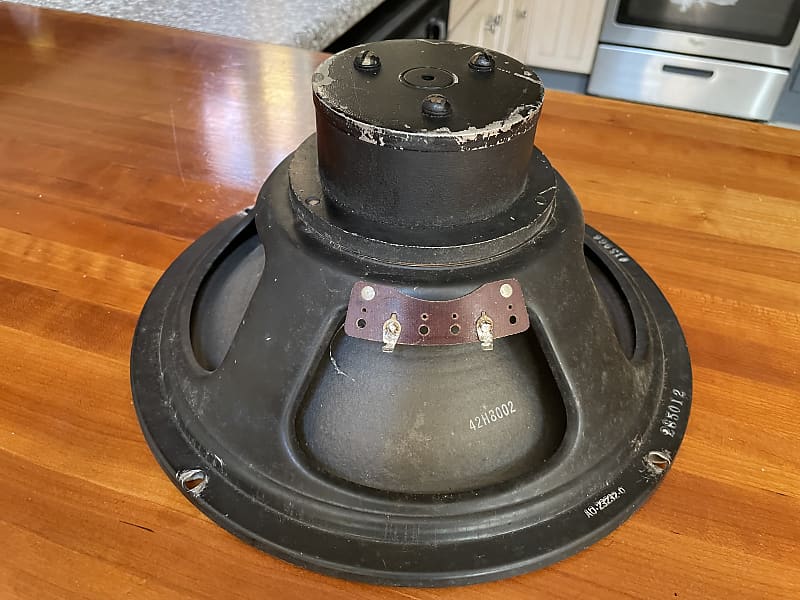 Rola Alnico 12” speaker 1960 - Black 8 Ohms | Reverb