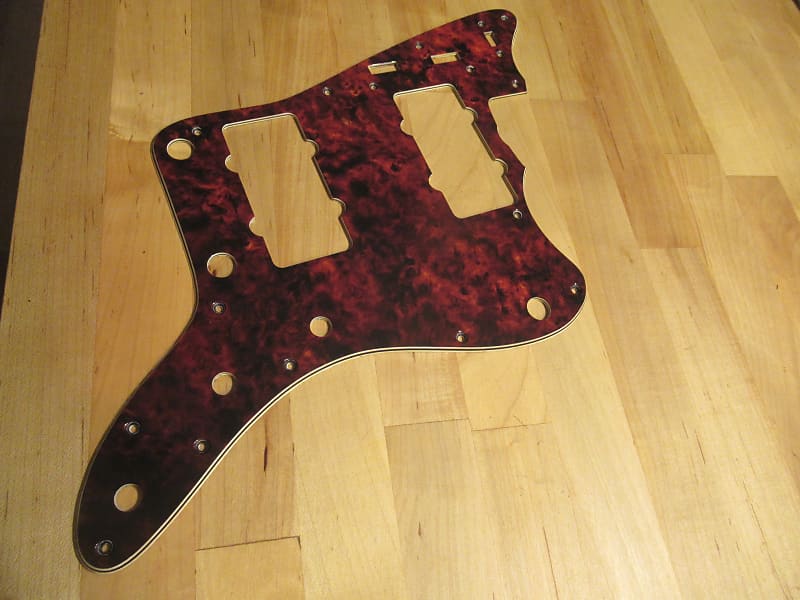 Vintage Style Tortoise Shell Jazzmaster Pickguard | Reverb