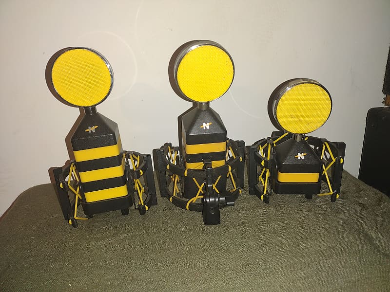 2x Neat Microphones King Bee and 1x Worker Bee | Reverb