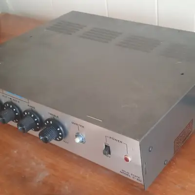 Vintage Bogen Challenger C60 Microphone Preamp 1960s | Reverb