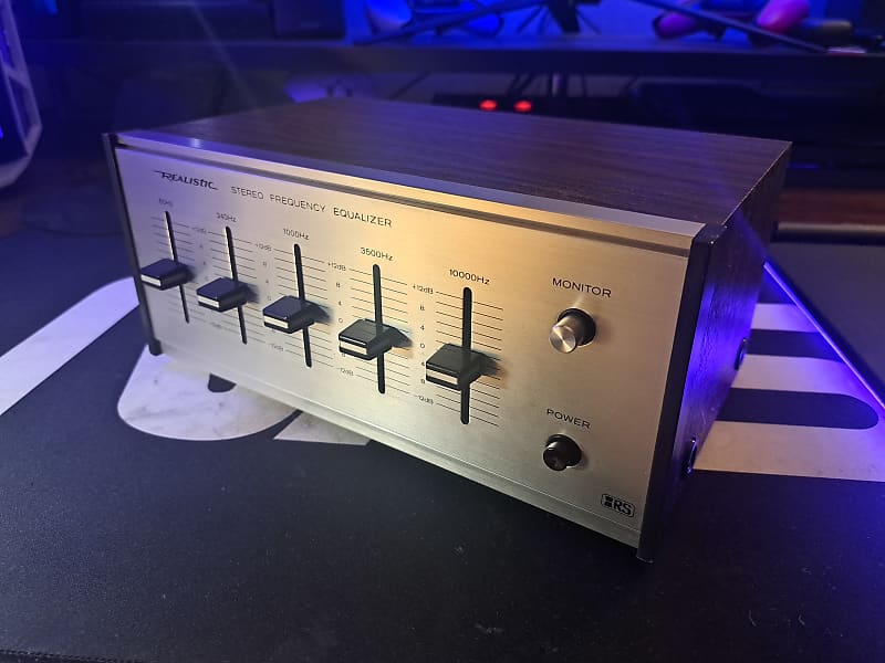 Vintage Realistic 31-1986 EQ Stereo Equalizer FULLY SERVICED | Reverb