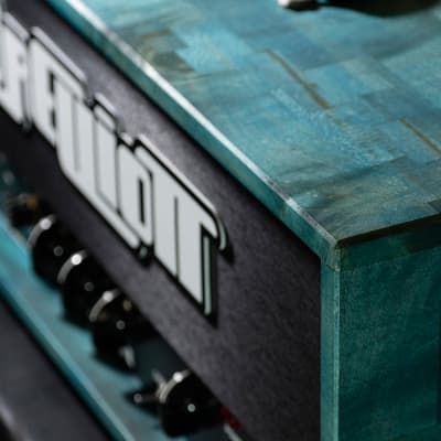 Brelliott BBB-50 Custom - Deep Sea Green hardwood cabinet | Reverb