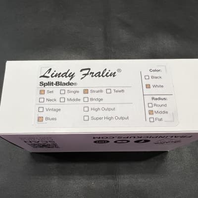 Lindy Fralin Split Blade Set Blues Wind for Stratocaster | Reverb